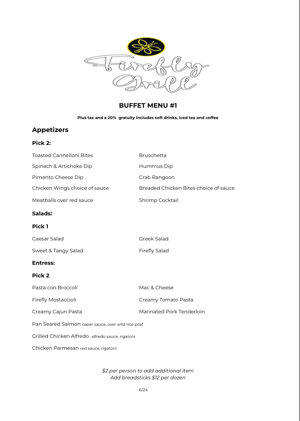 Party Room | Firefly Grill | Chesterfield, MO