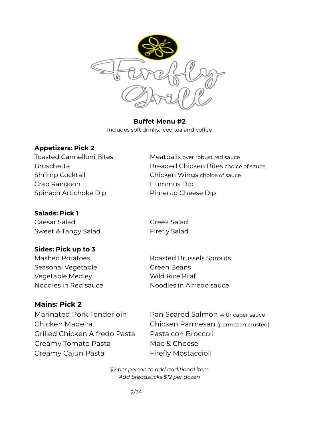 Party Room | Firefly Grill | Chesterfield, MO