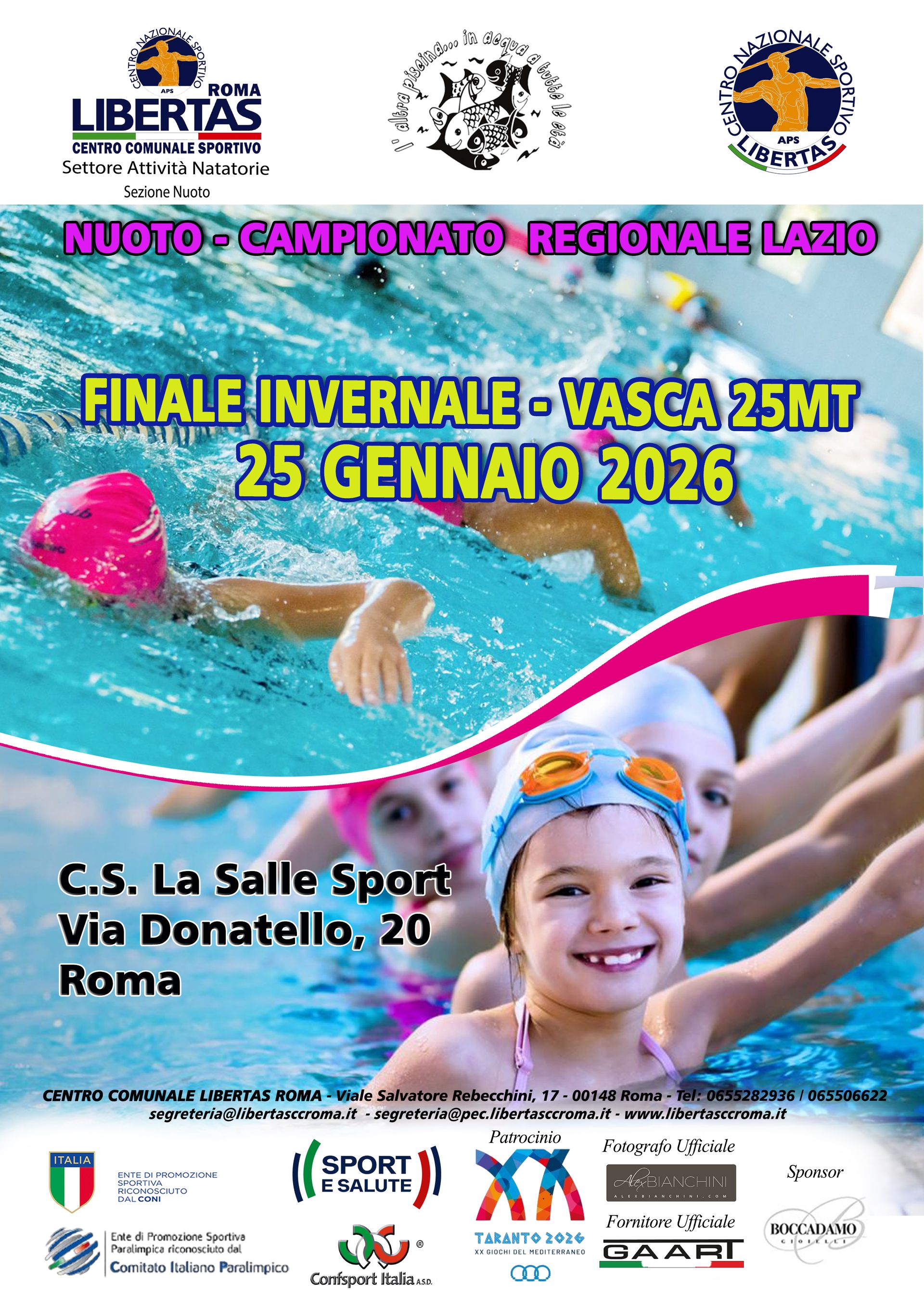Nuoto Circolari e Classifiche