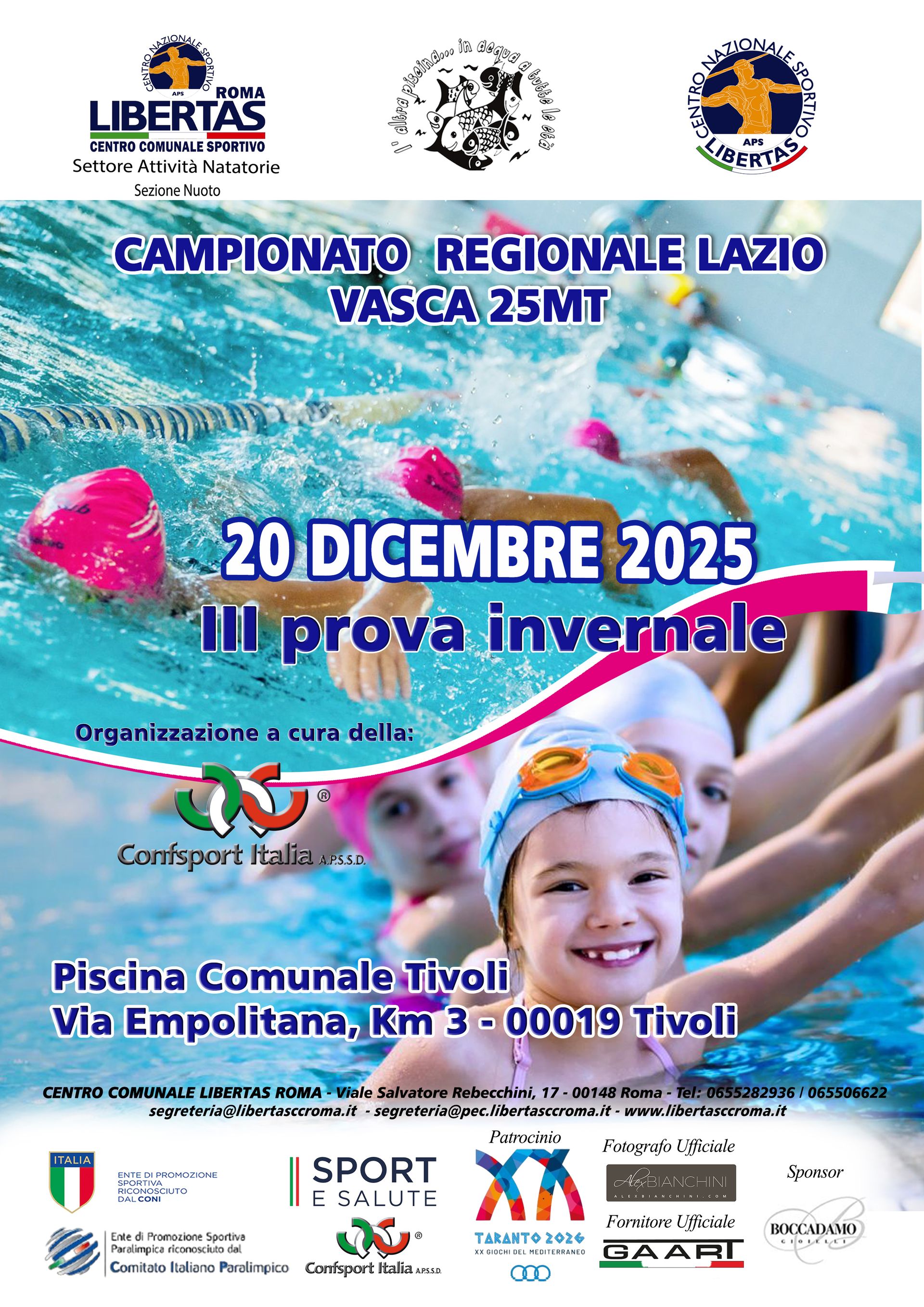 Nuoto Circolari e Classifiche