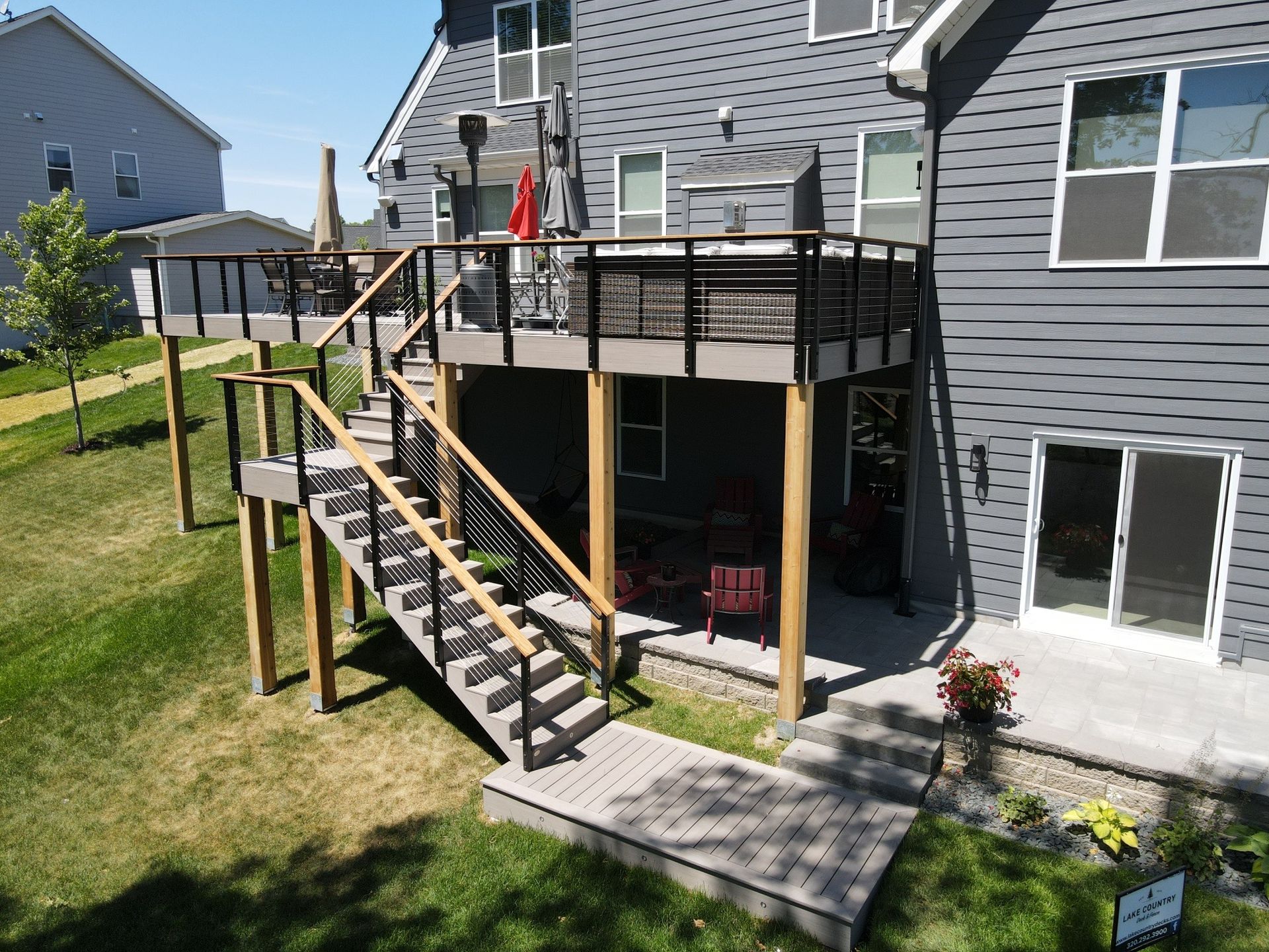 Independence Lake Deck: Lake Country Decks Projects