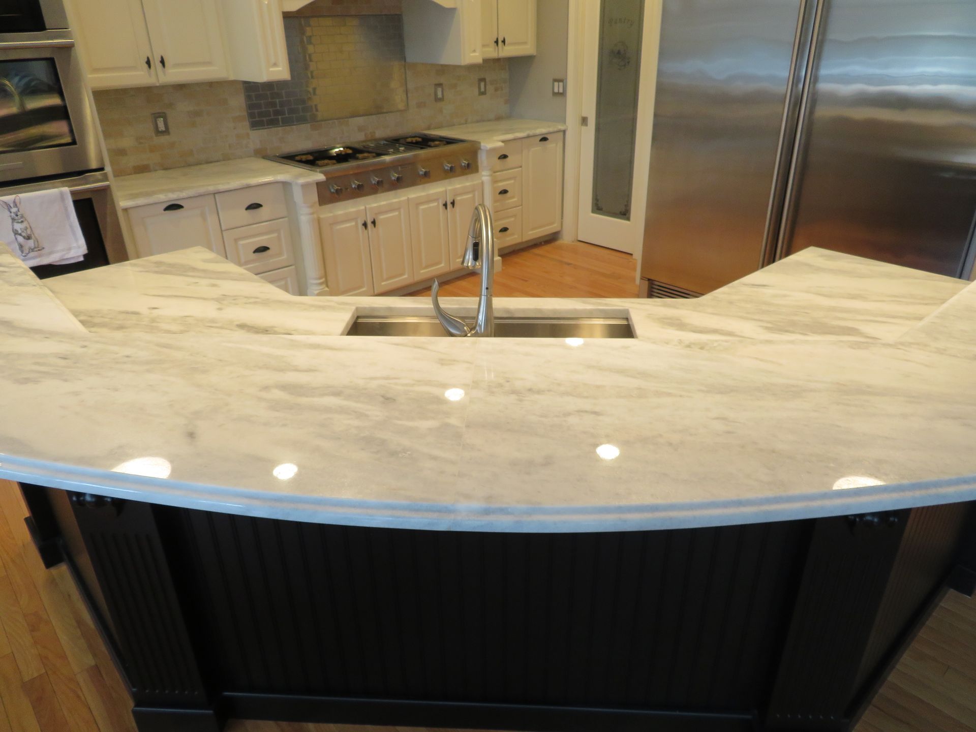 Stone Countertop Finished Work