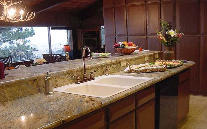 Stone Countertop Finished Work