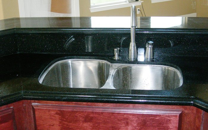 Stone Countertop Finished Work