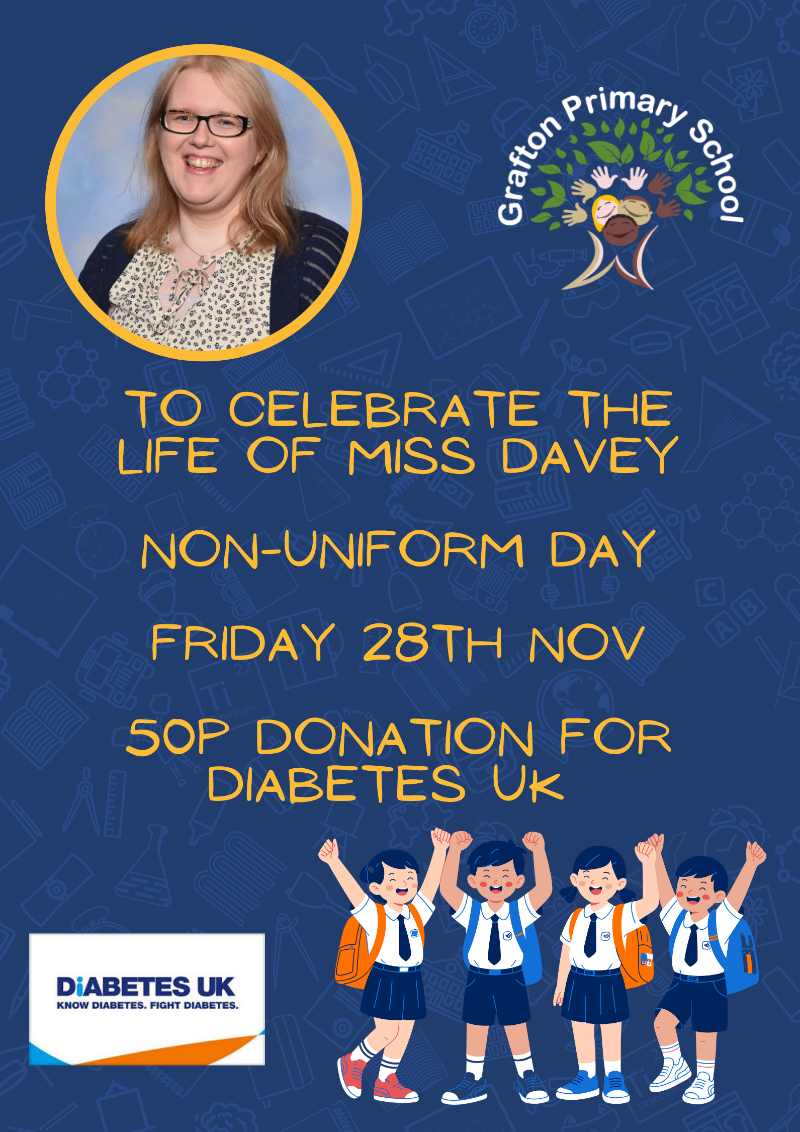 To celebrate the life of Miss Davey....