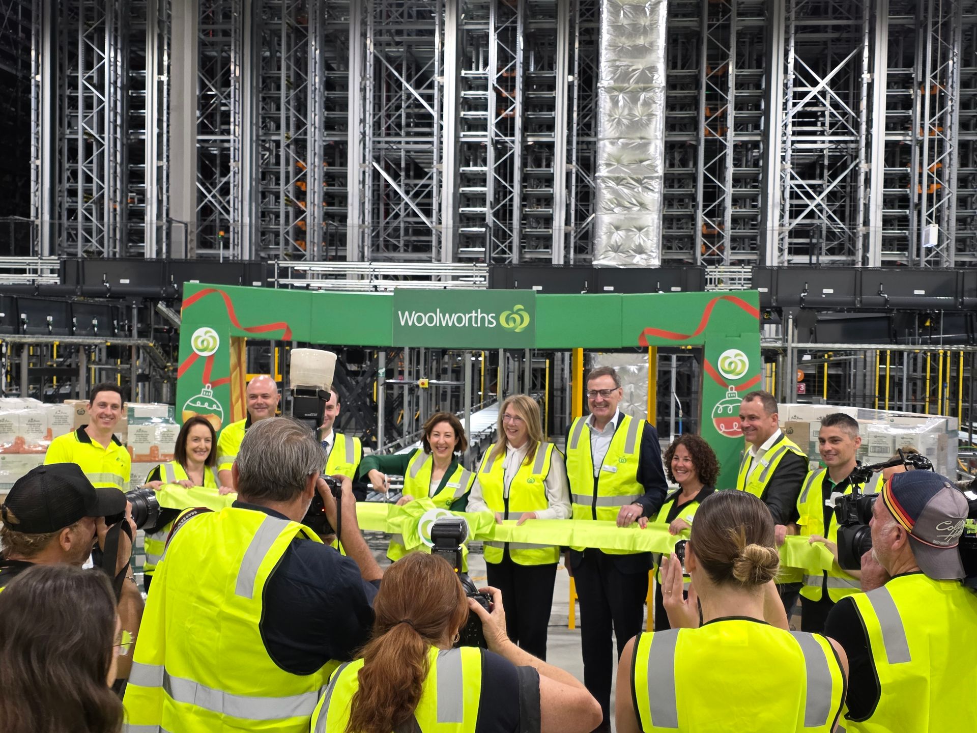 Inside Woolworths’ New Automated Distribution Centre Media Launch ...