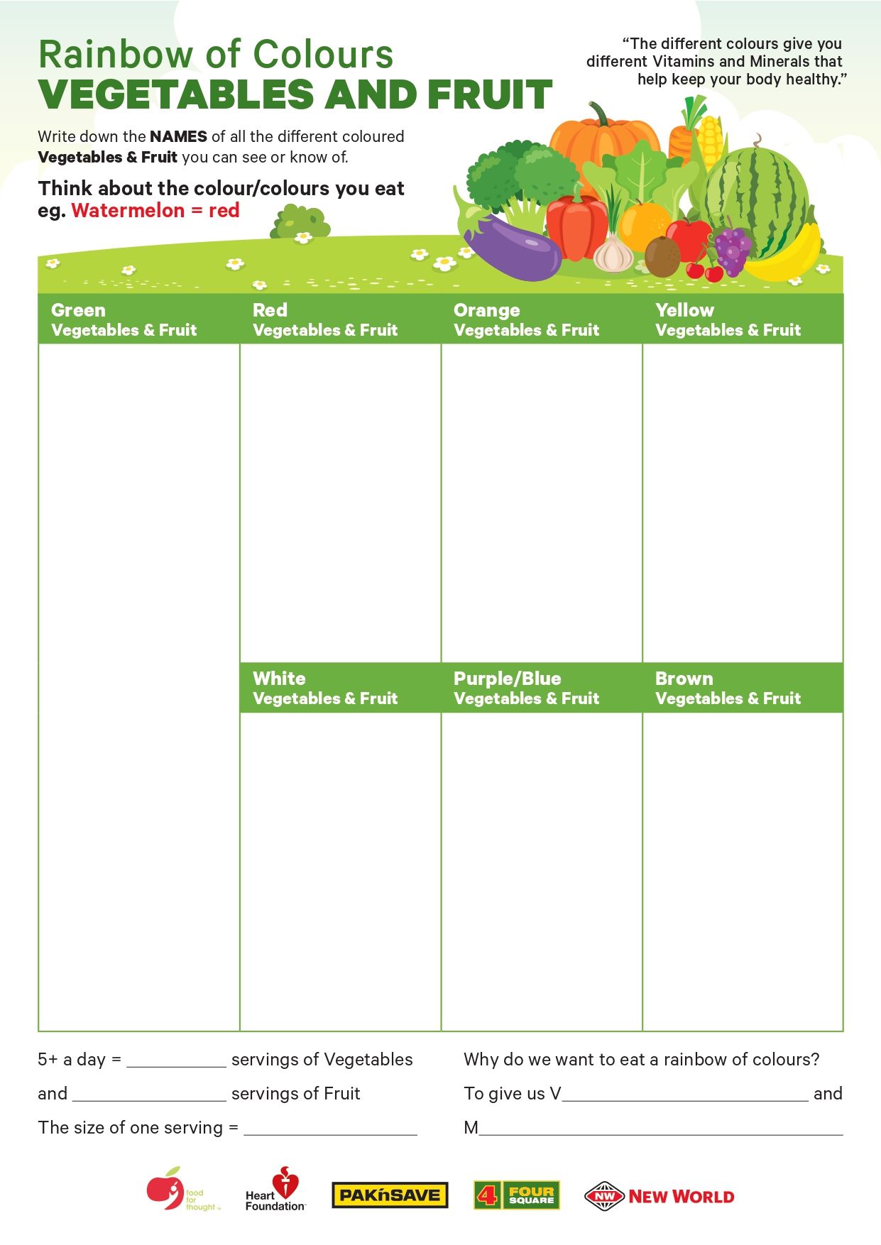 FREE school-based national nutrition education programme