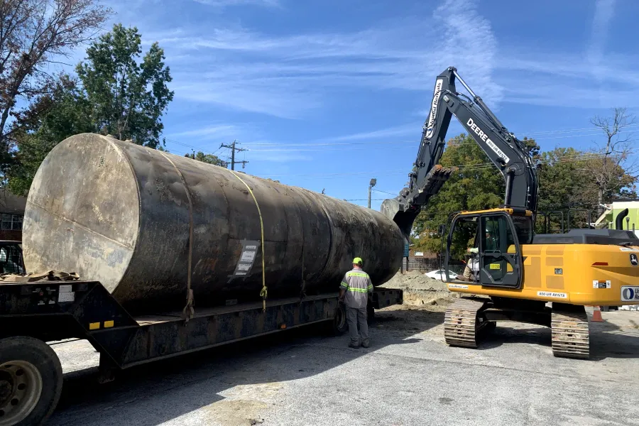 Underground Tank Removal | Cohesion Inc | Raleigh, NC