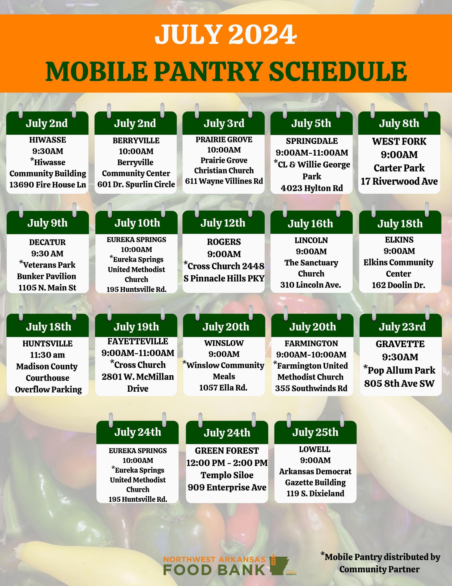 Food Distribution Center in Springdale, AR & NWA