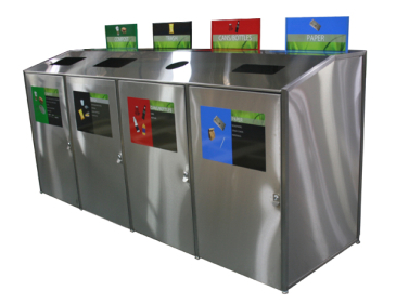 Food Court Recycling Bins - Enhance Waste Management – Envyrozone