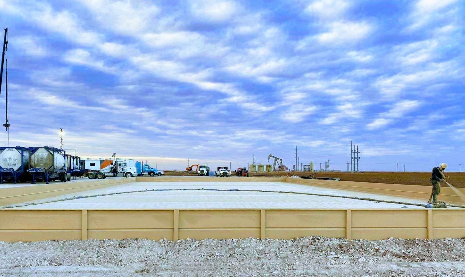 Bugle Energy Services | Secondary Containment Construction | Texas ...