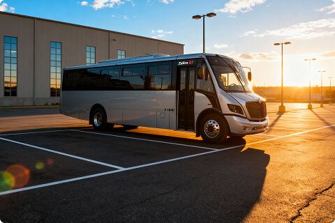 Buses 4700 International para transporte de personal