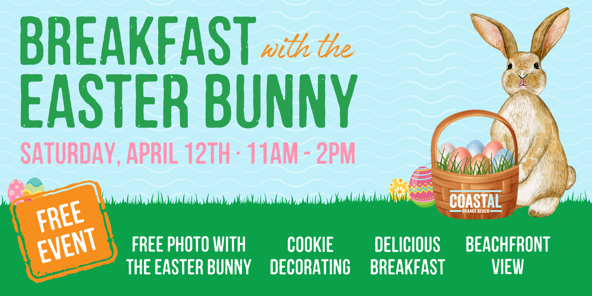 Join us for Breakfast With the Easter Bunny!
