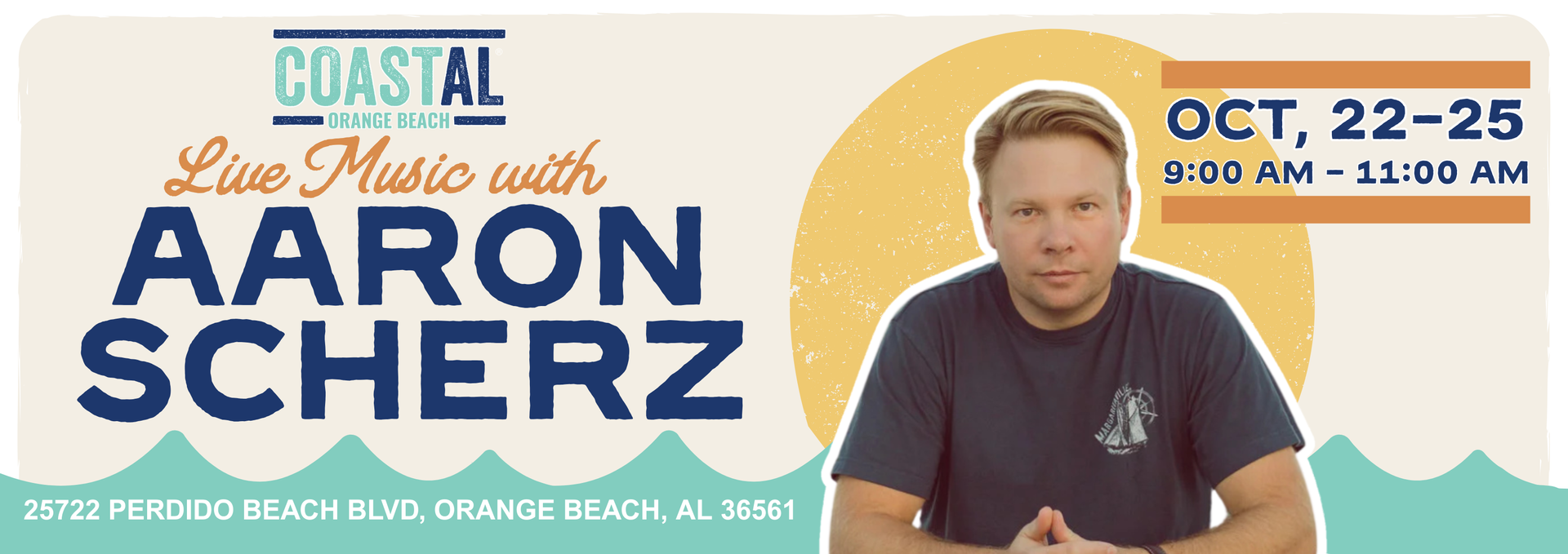 Island State of Mind: Aaron Scherz at CoastAL Orange Beach