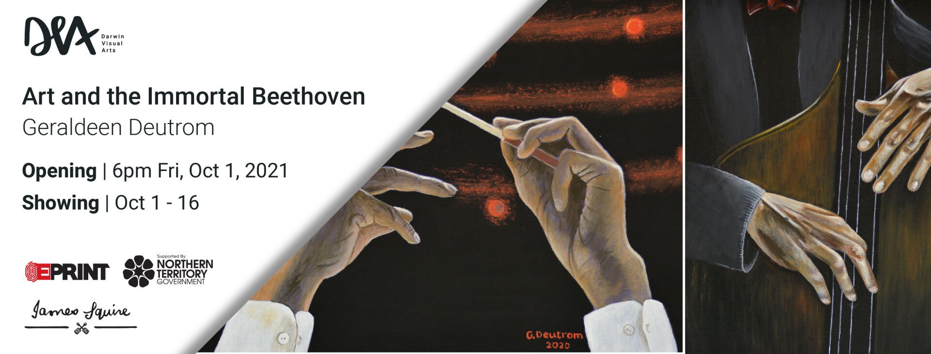Art and the Immortal Beethoven, by Geraldeen Deutrom | 1-16 October