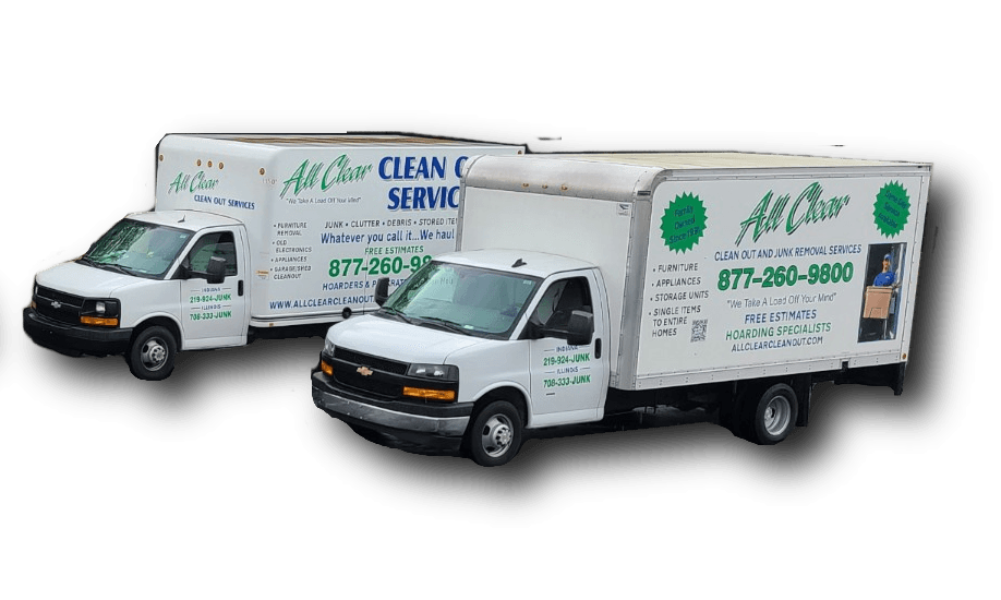Contact All Clear Clean Out & Junk Removal Services Today!