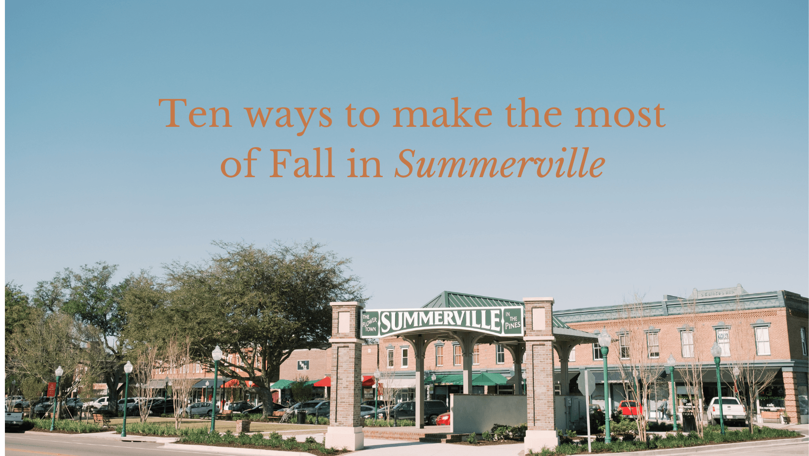 Fall in Summerville, SC
