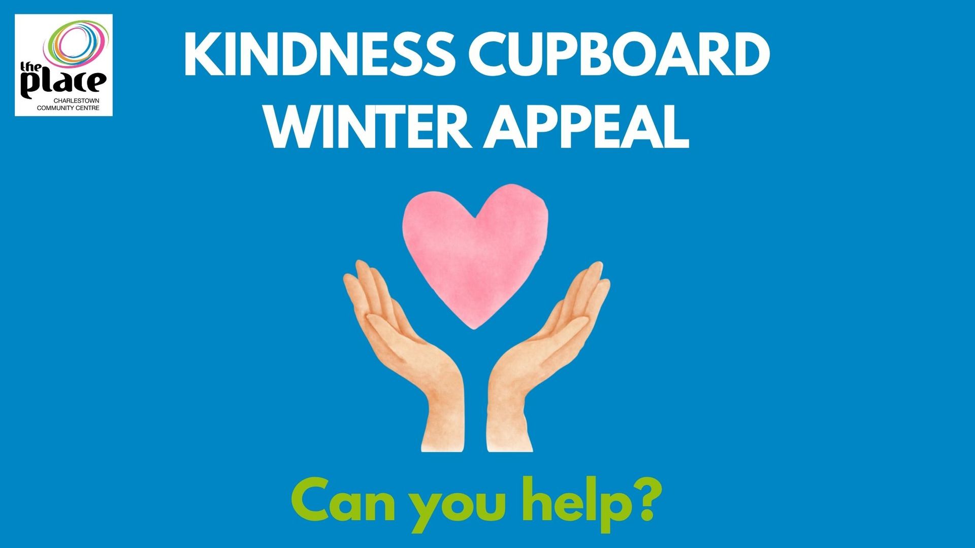 Kindness Cupboard Winter Appeal