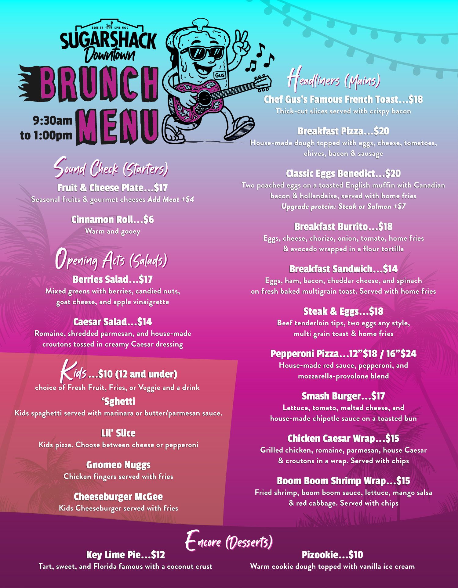 Sugarshack Downtown | Live Music Restaurant | Bonita Springs