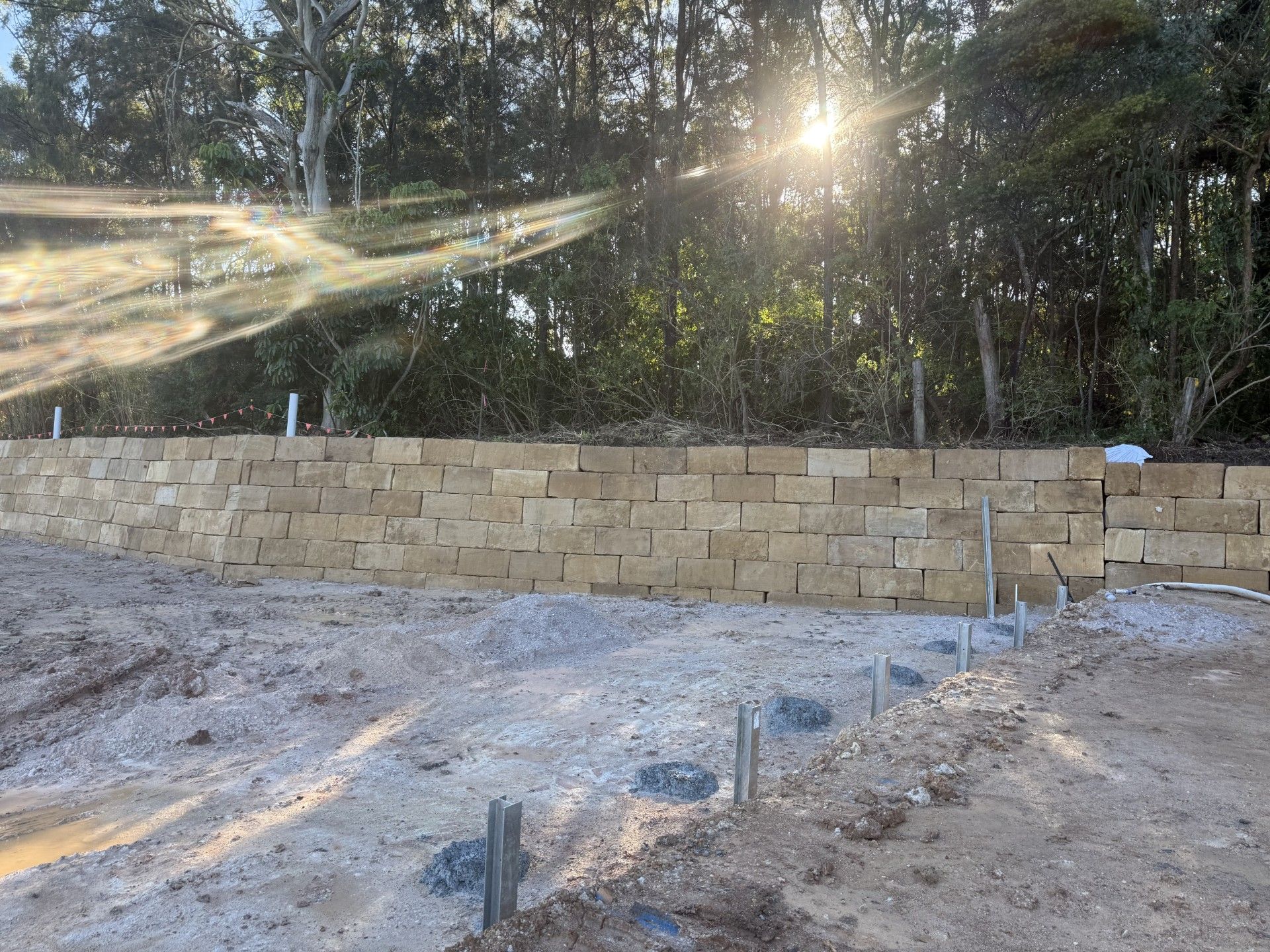 Retaining Walls Gold Coast | QLD Earthworks