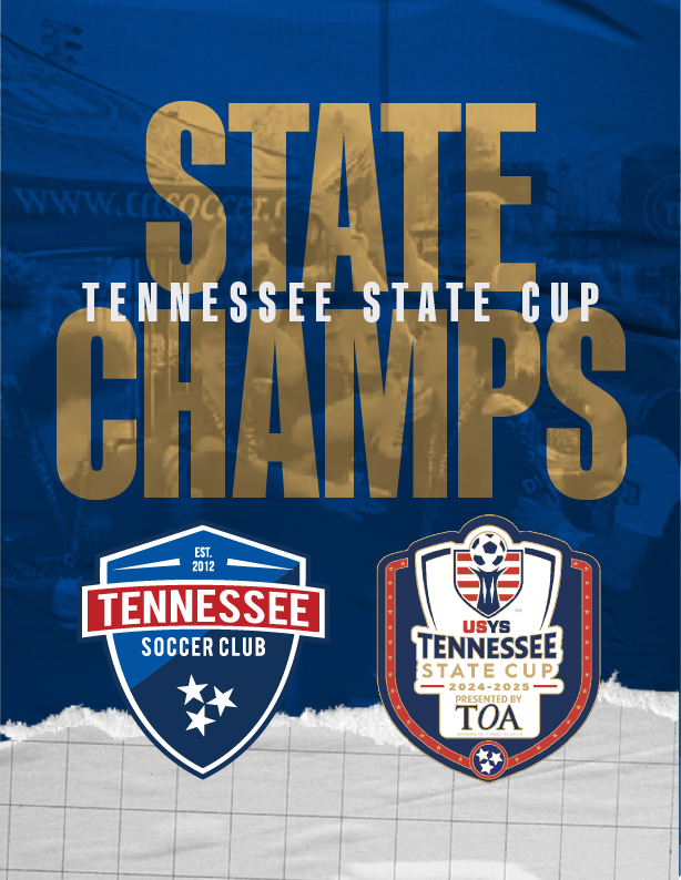 CHAMPIONS! TSC 2009 and 2010 ECNL RL Boys Lift State Cup Championship Trophy