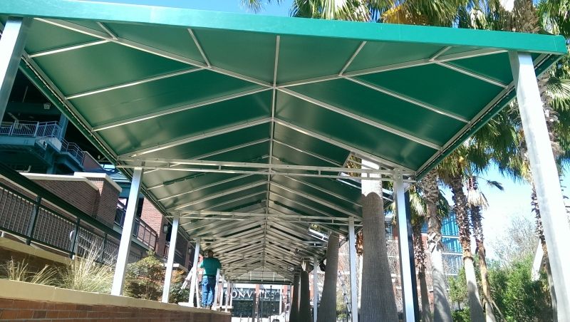 Canopies & Walkway Covers | Jacksonville, FL | Boree Canvas