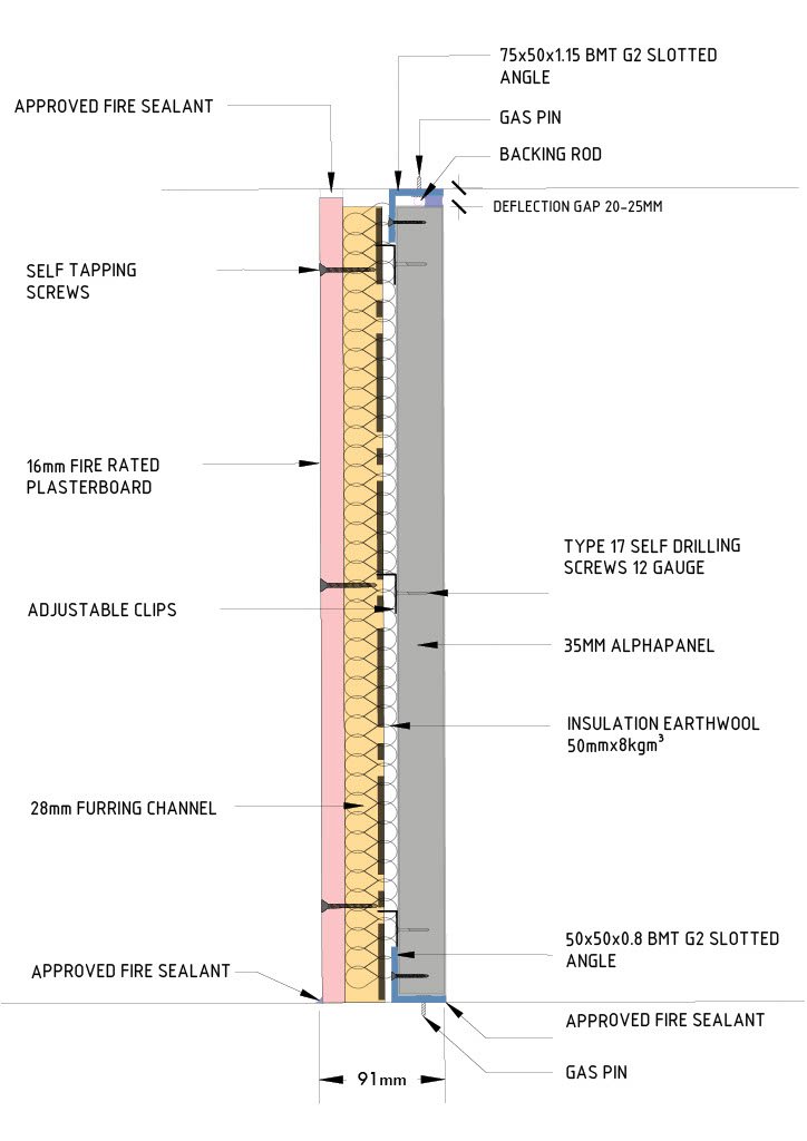 Service Riser Walls | XCEM