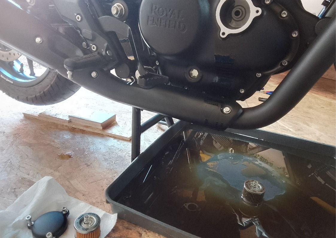 Royal Enfield Hunter First Service - now updated!