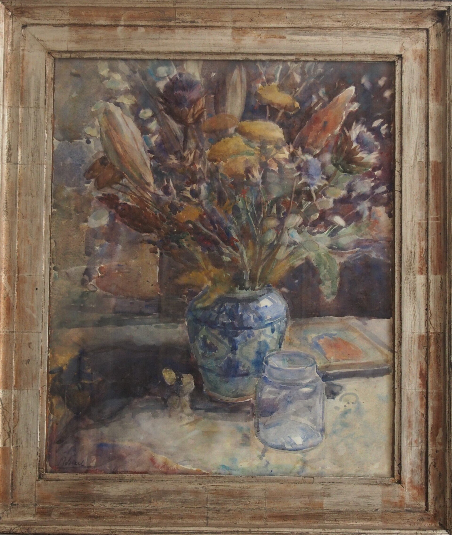 Piet van Boxel (1912-2001) – Aquarel / Watercolor