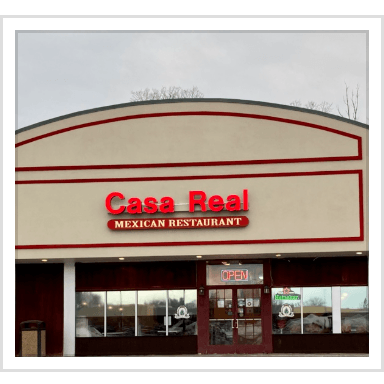 Menu | Casa Real Mexican Restaurant