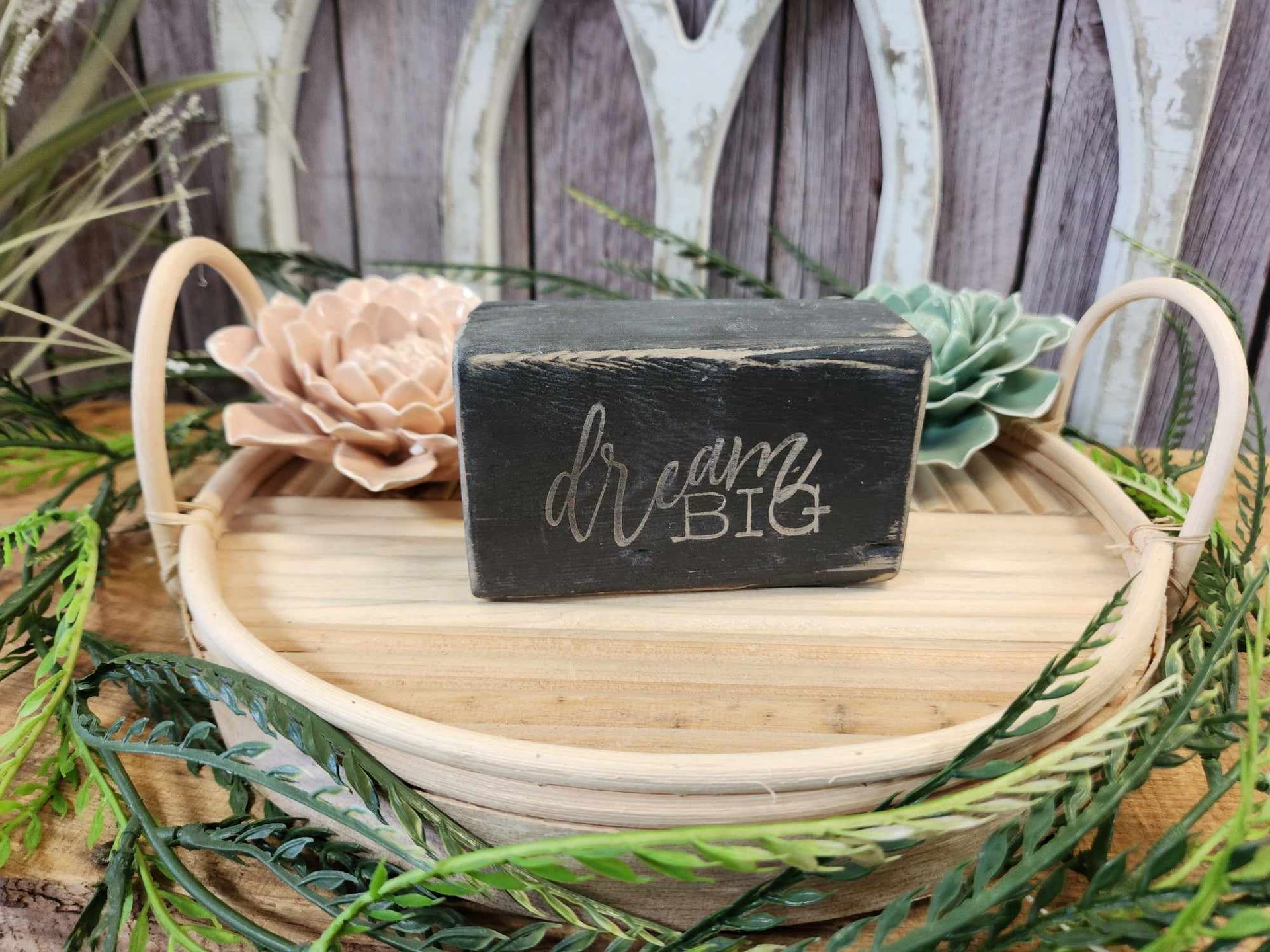 Wood Blocks with Quotes