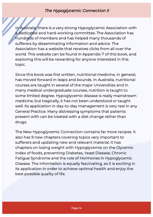 The Hypoglycemic Connection II | Dr George Samra
