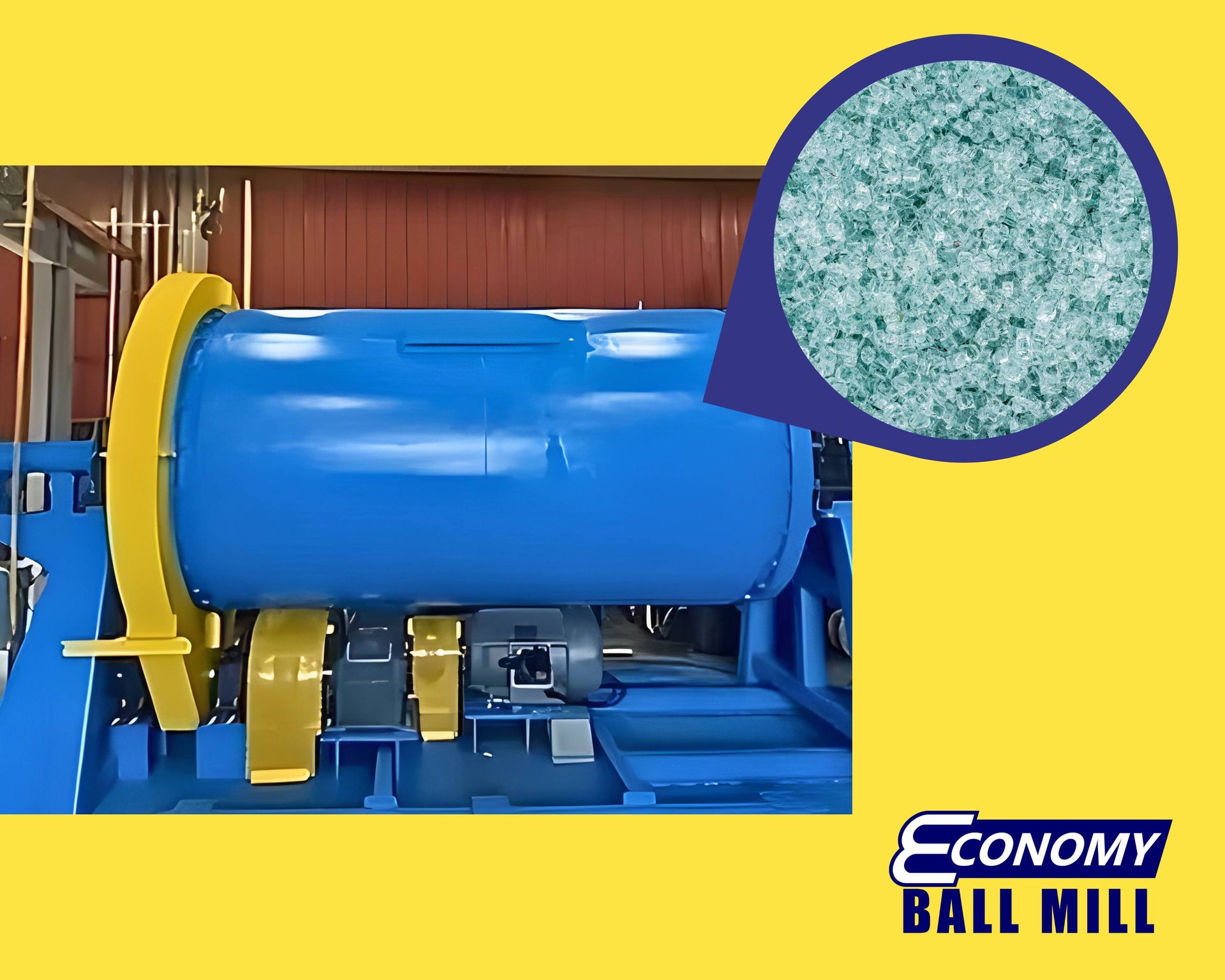 Best Grinding Machine for Ceramic & Glass Frit | Economy Ball Mill