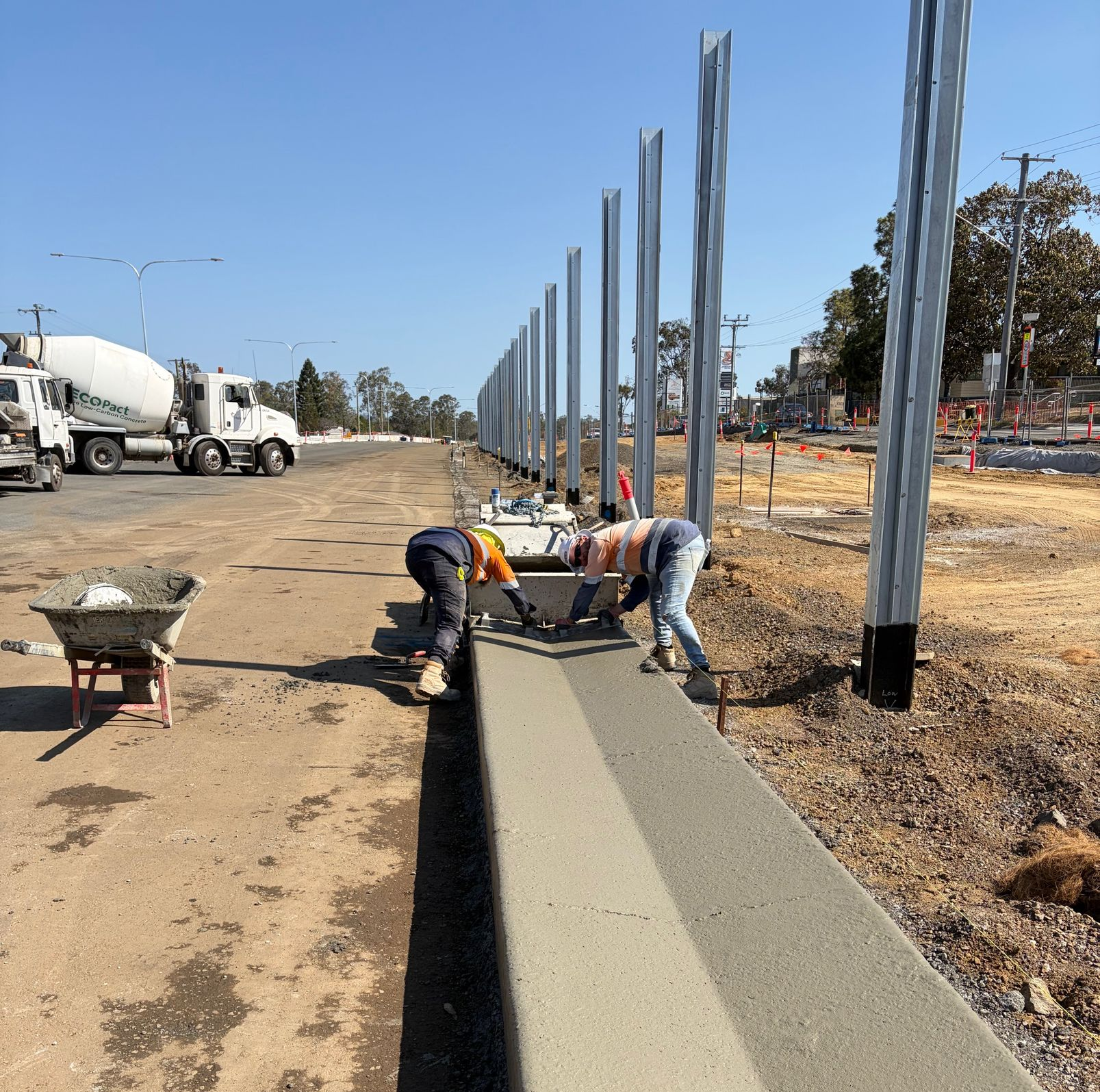 Slipform concrete construction services | Gold Coast