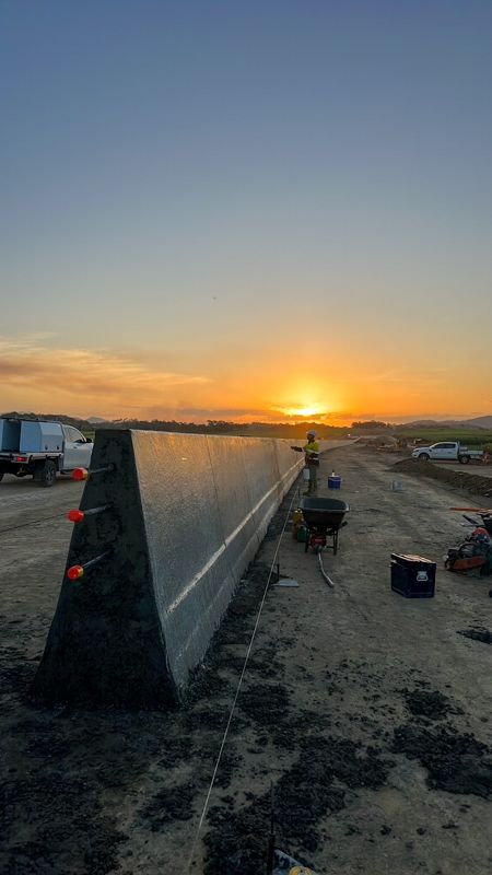 Slipform concrete construction services | Gold Coast