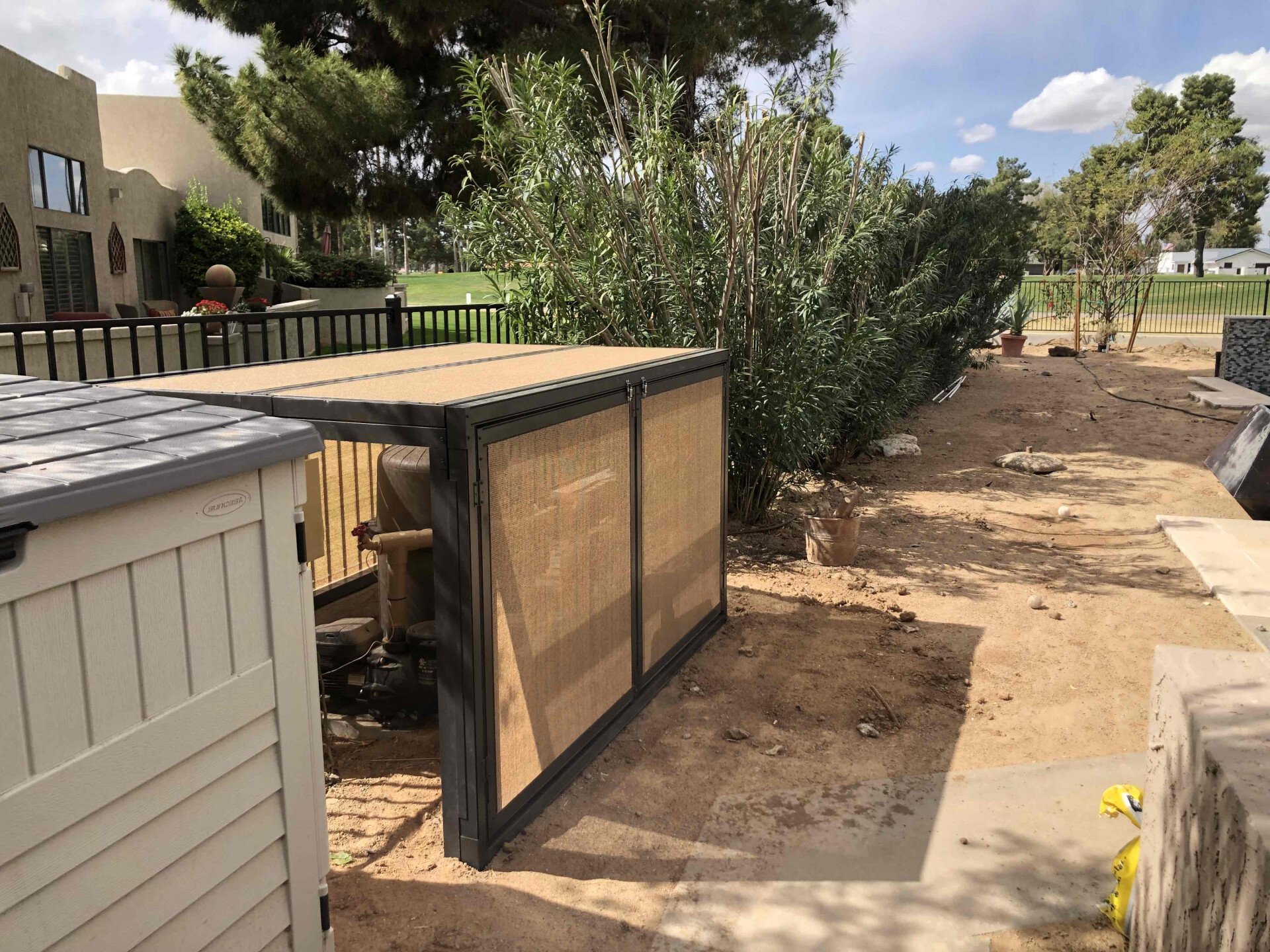 Shades for Pool Equipment | Pool Equipment Shades | AZ