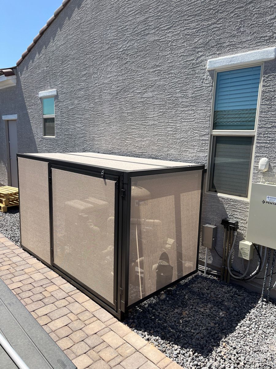 Shades for Pool Equipment | Pool Equipment Shades | AZ