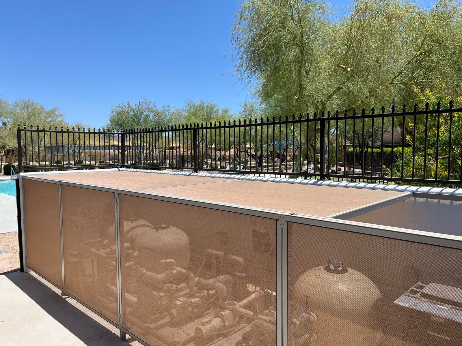 Shades for Pool Equipment | Pool Equipment Shades | AZ