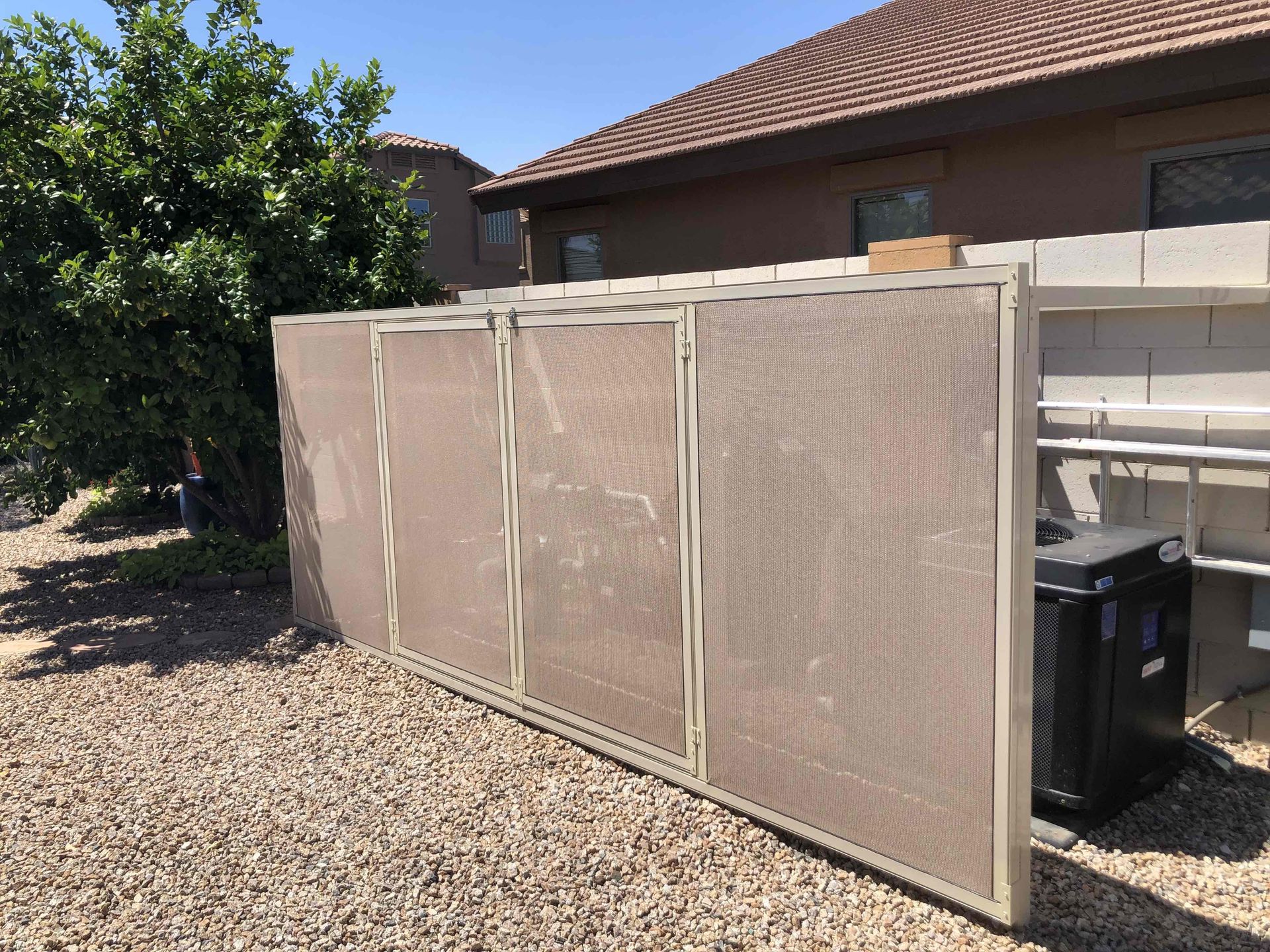 Shades for Pool Equipment | Pool Equipment Shades | AZ