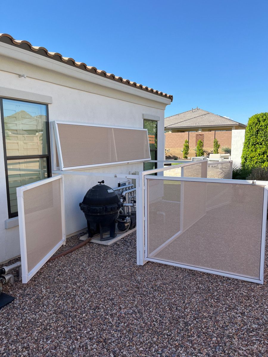 Shades for Pool Equipment | Pool Equipment Shades | AZ