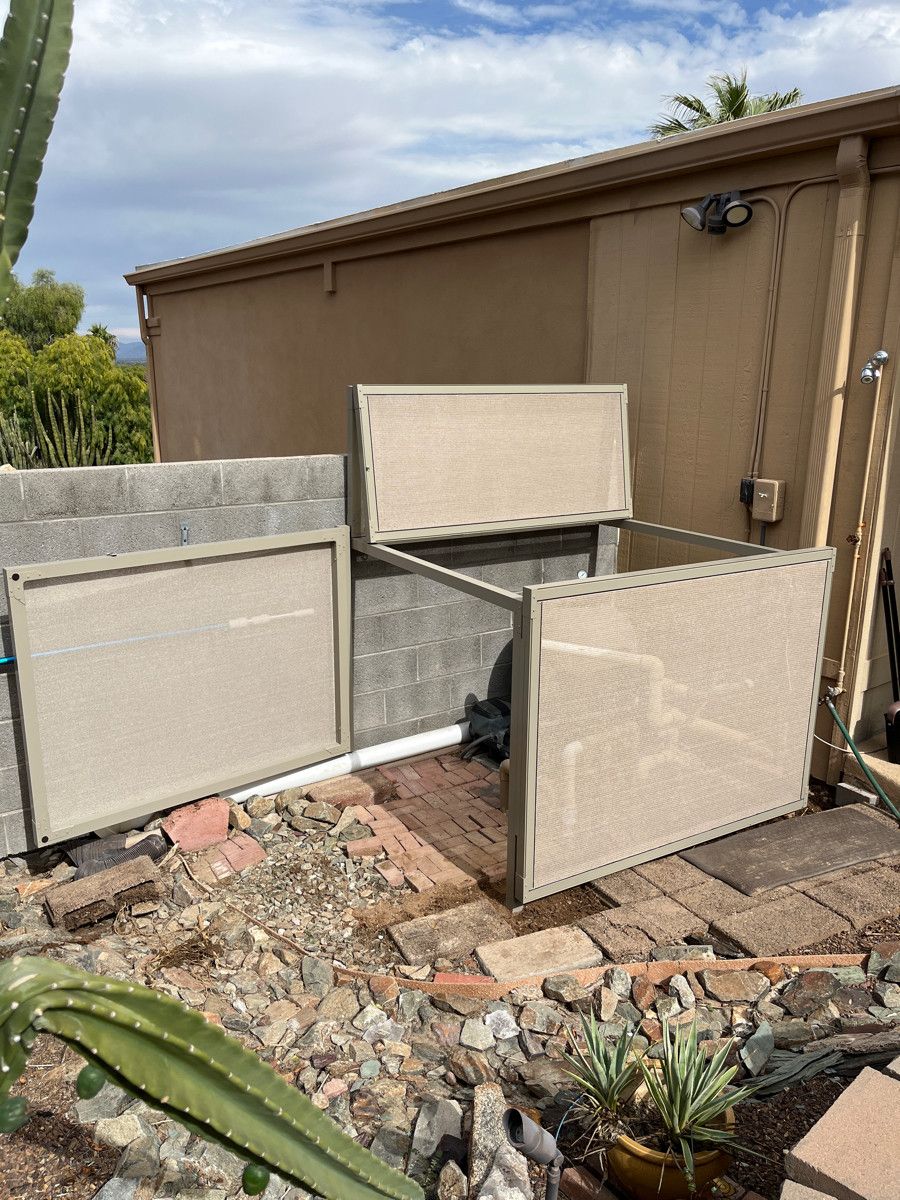 Shades for Pool Equipment | Pool Equipment Shades | AZ