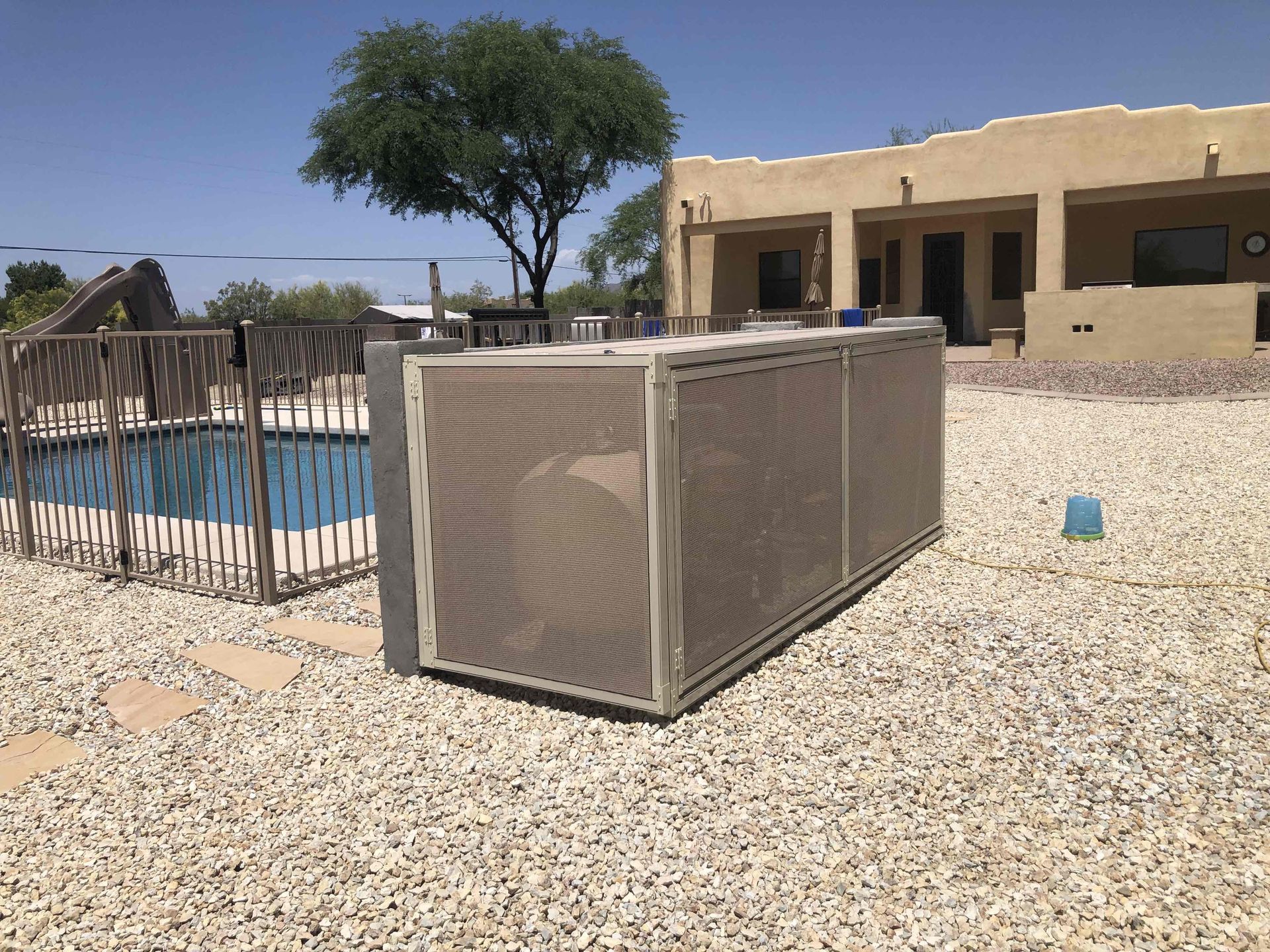 Shades for Pool Equipment | Pool Equipment Shades | AZ