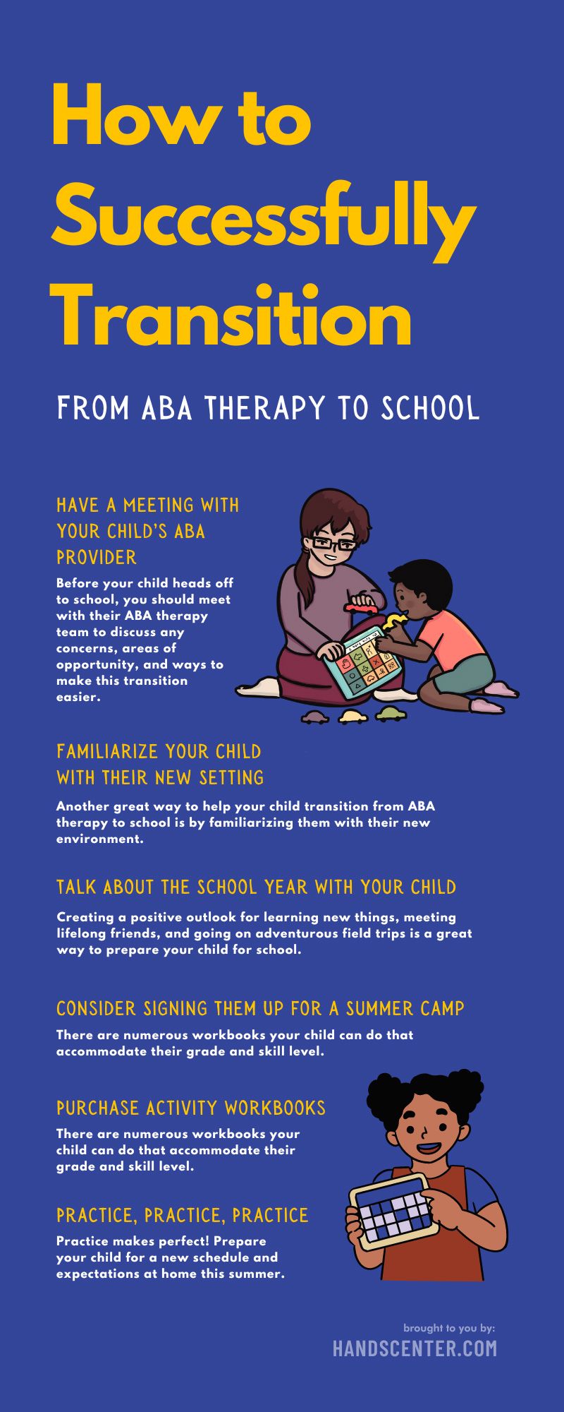 How to Successfully Transition From ABA Therapy to School