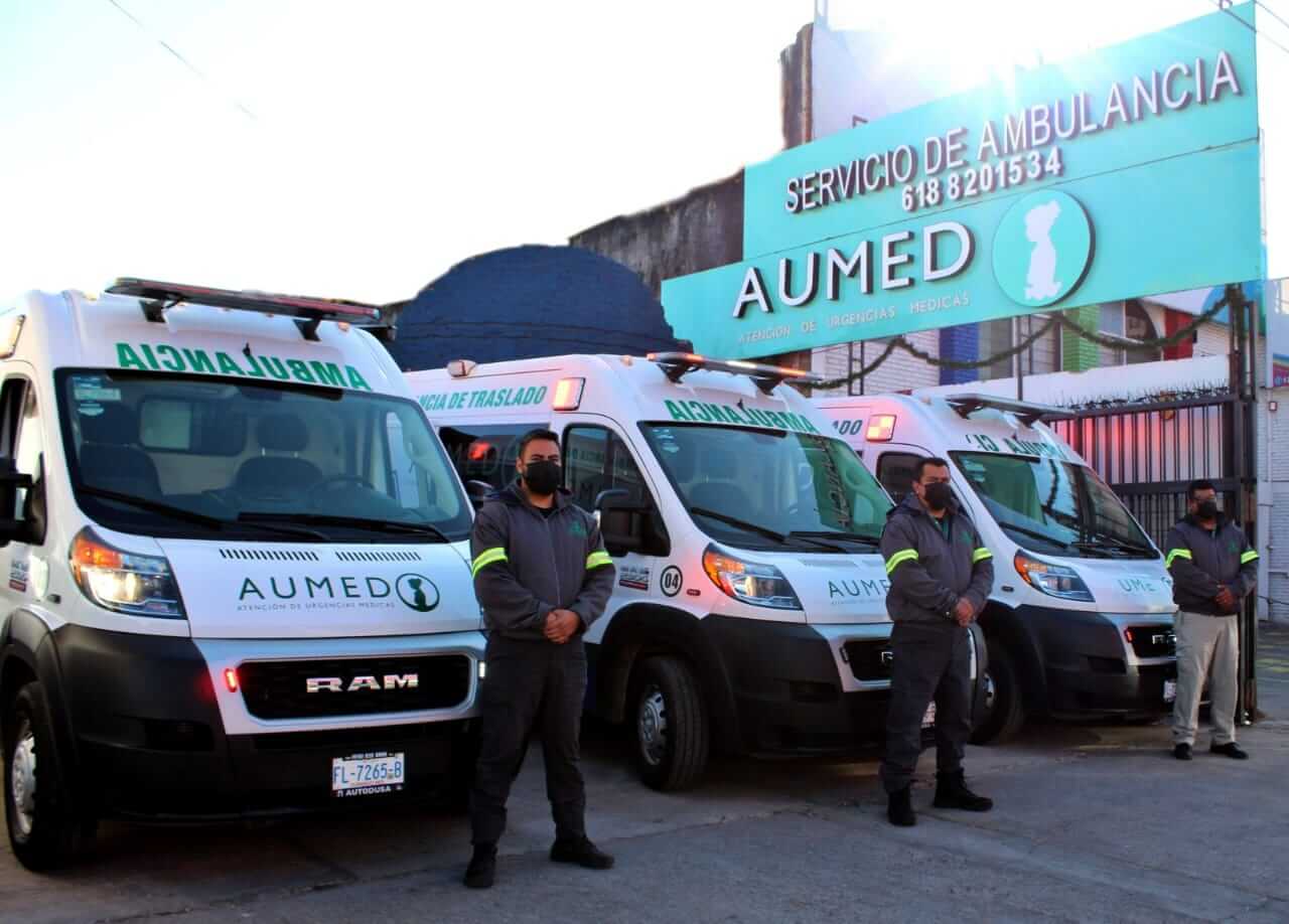 Ambulancias y atención médica en Durango | AUMED