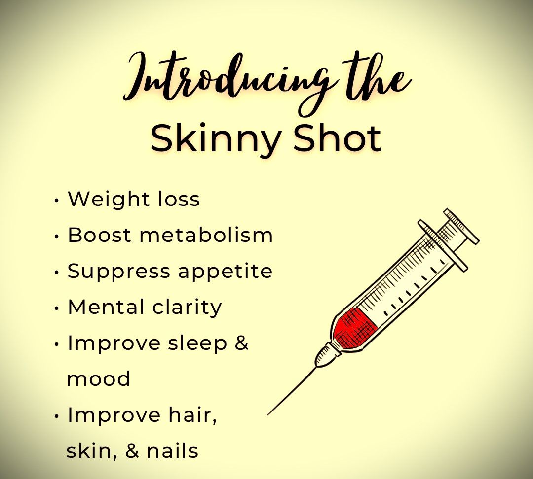 Skinny Shot, Lipotropic Injection, Weight Loss, Semaglutide