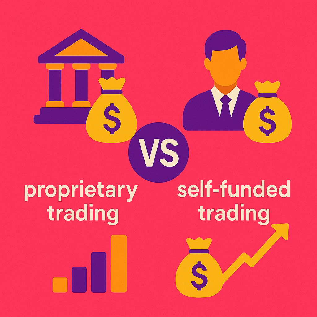 Prop Trading vs Self-Funded: Key Differences Explained