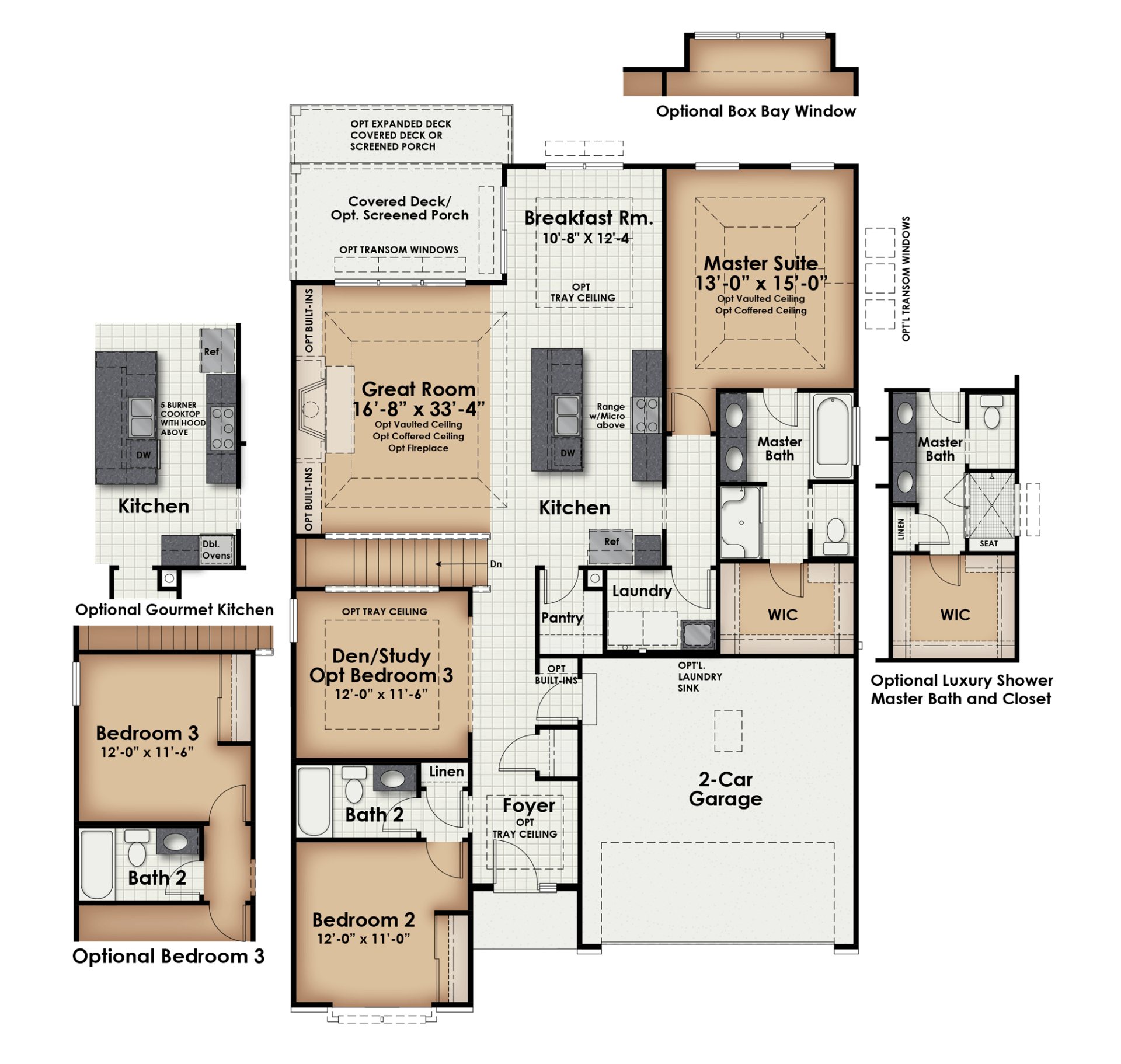 Luxury Homes in South St. Louis County's new Tesson Ridge community by ...