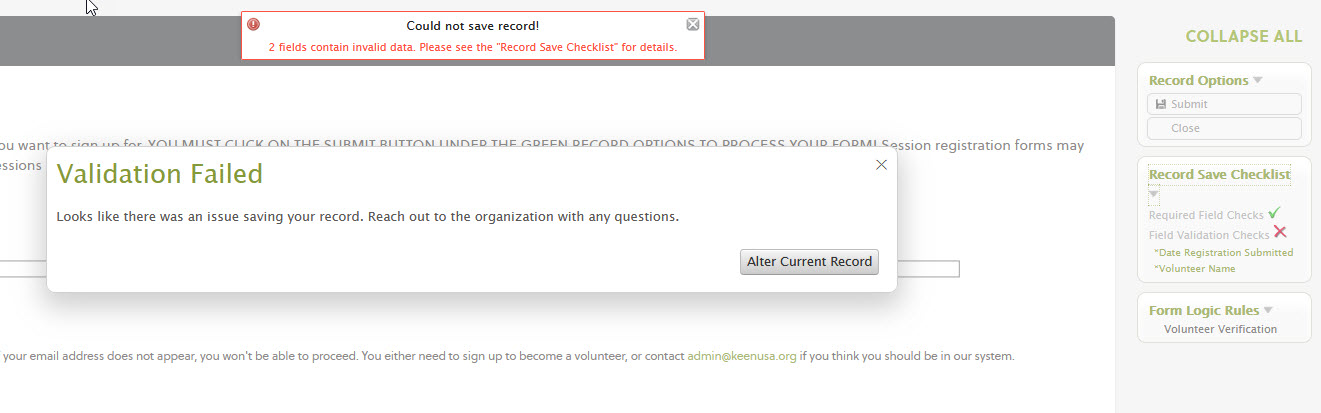 Volunteer Session Sign-up | KEEN Chicago