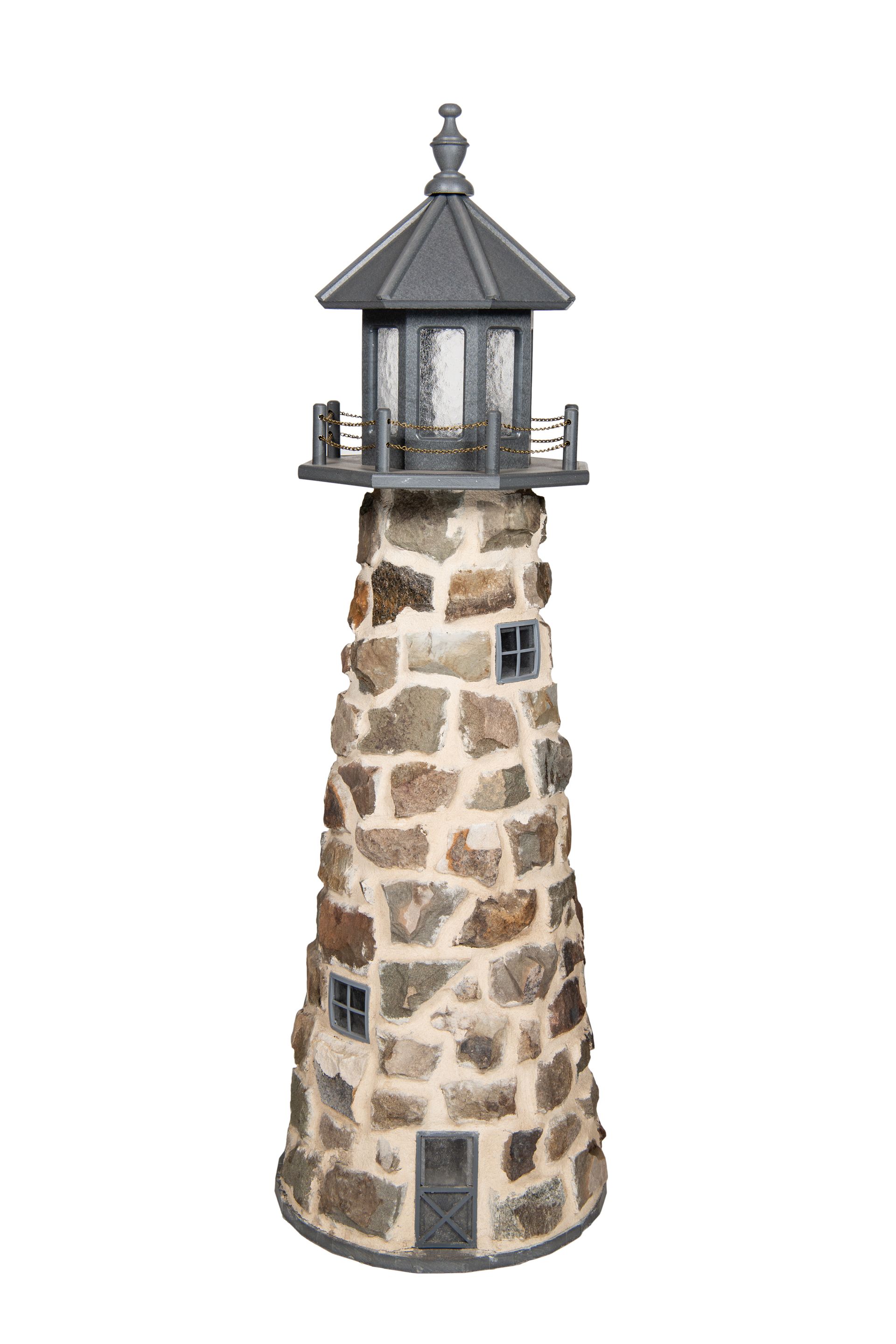 Stone Lighthouses | Beaver Dam Woodworks