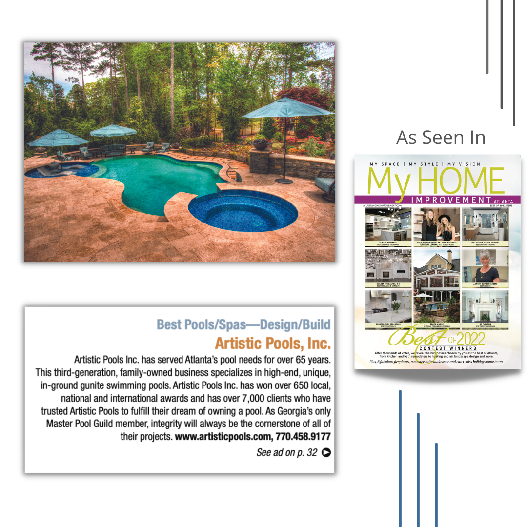 Pool and Spa Features | Atlanta, GA | Master Pools by Artistic Pools